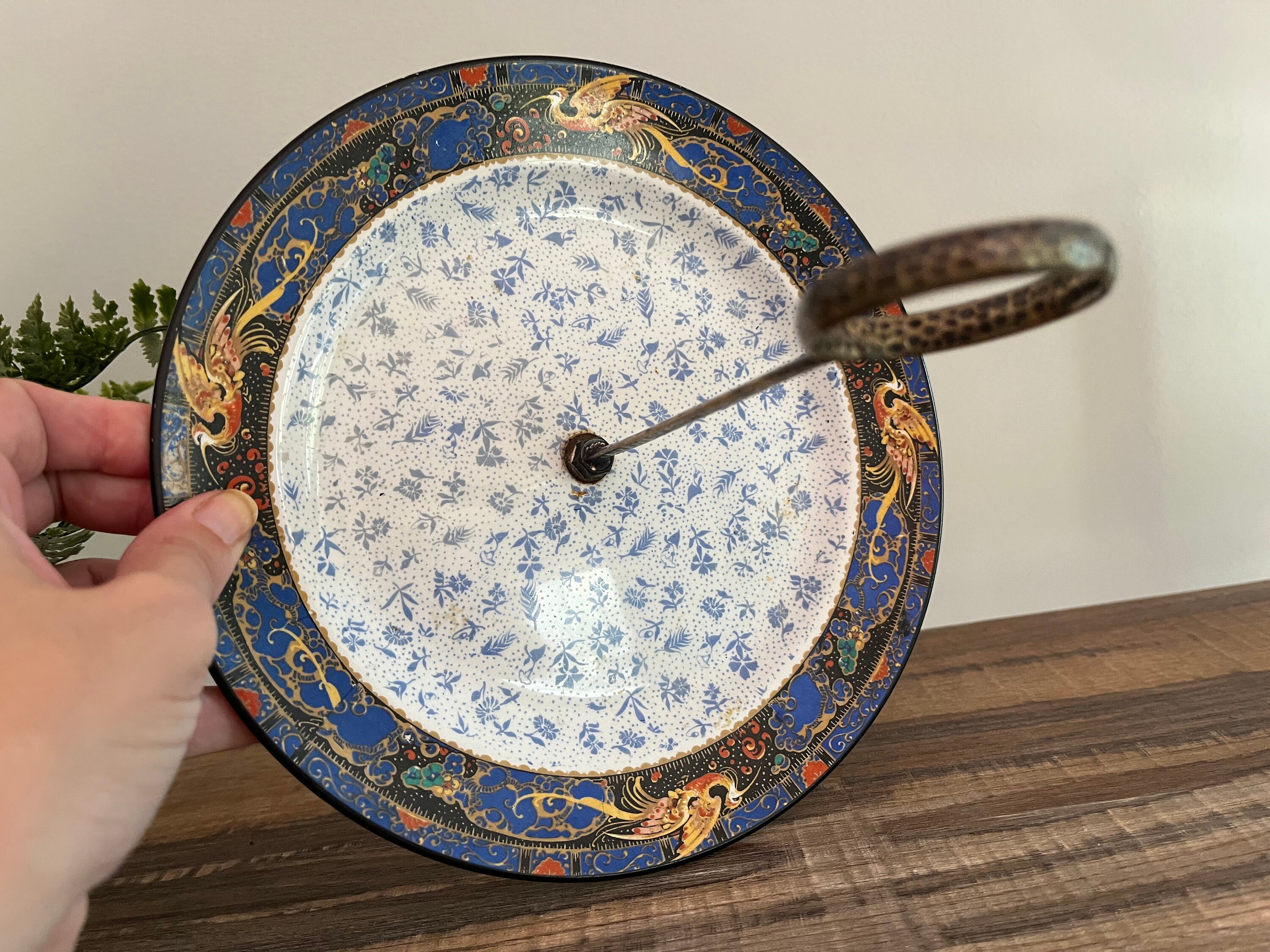 1930s Candy Dish Tray With Handle Winton Ware Phoenix - Etsy