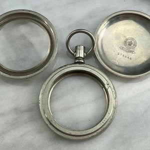 Antique Pocket Watch Case Philadelphia Silverode, AS IS Parts for ...