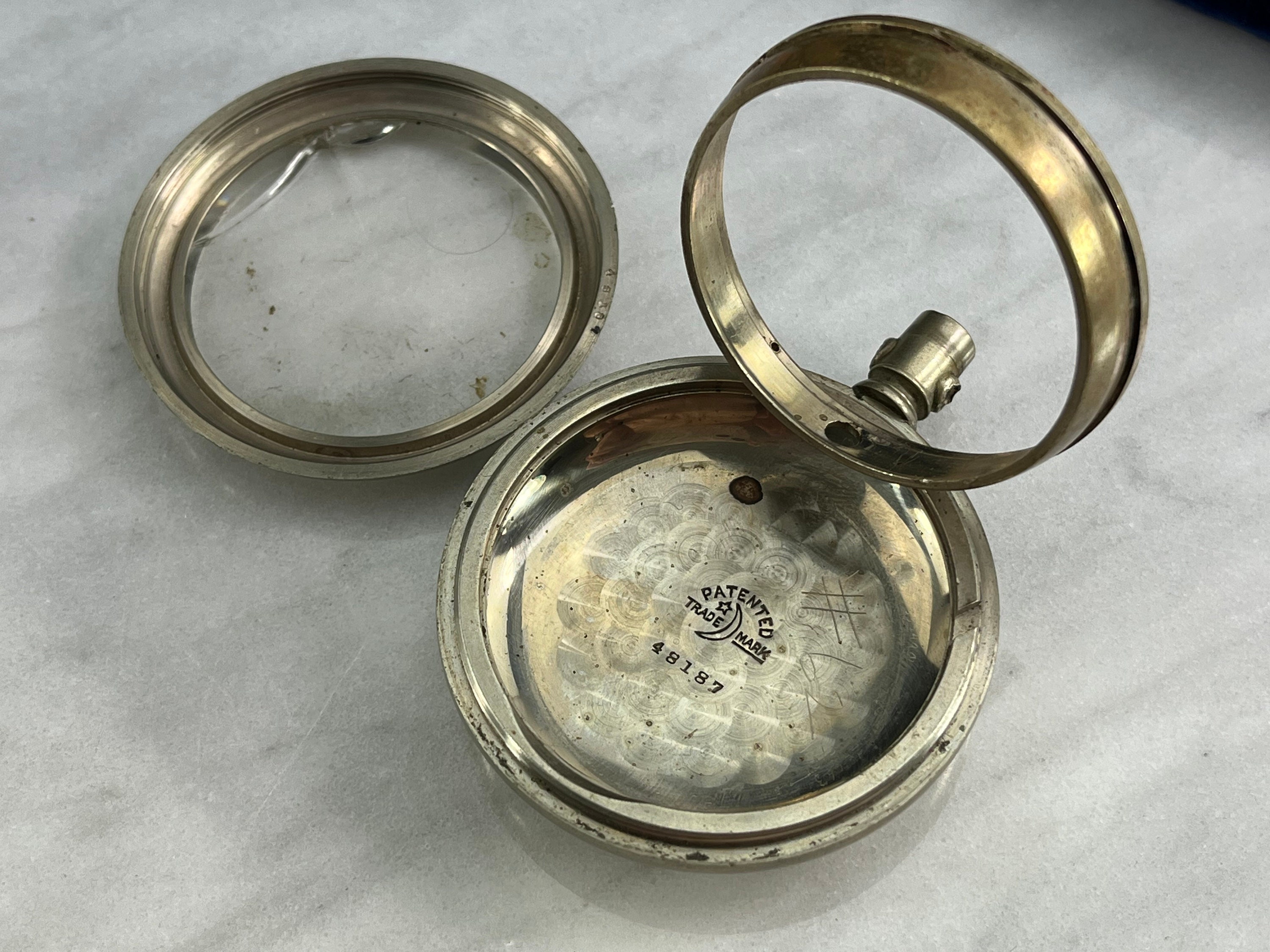 Antique Pocket Watch Case - AS IS Parts for Repurpose or Craft - Etsy