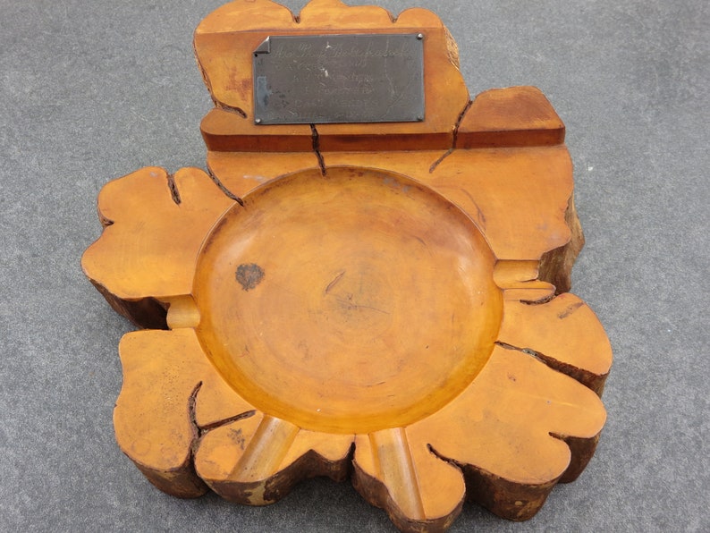 Coffee Tree Slice Ashtray 100 Year Old Arabica Coffee Tree - Etsy
