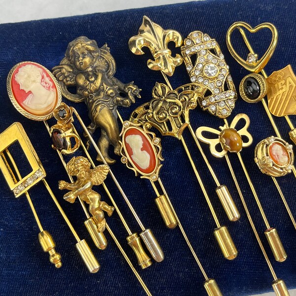 Vintage Stick Pin - Etsy