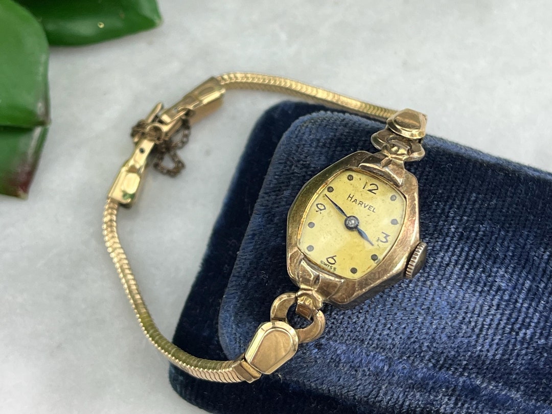 Womens Watch 10k RGP Harvel Watch, Vintage Women's Wrist Watches ...
