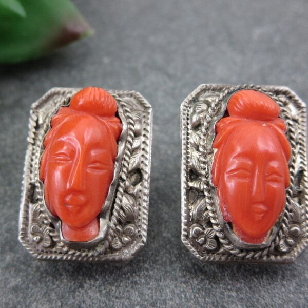 Chinese Export Earrings - Etsy