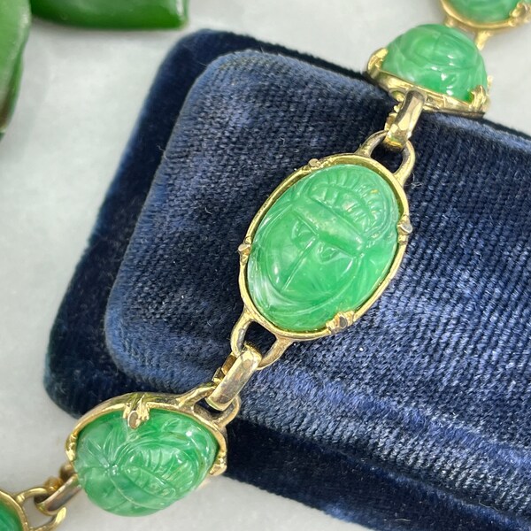 Scarab Bracelet - Etsy