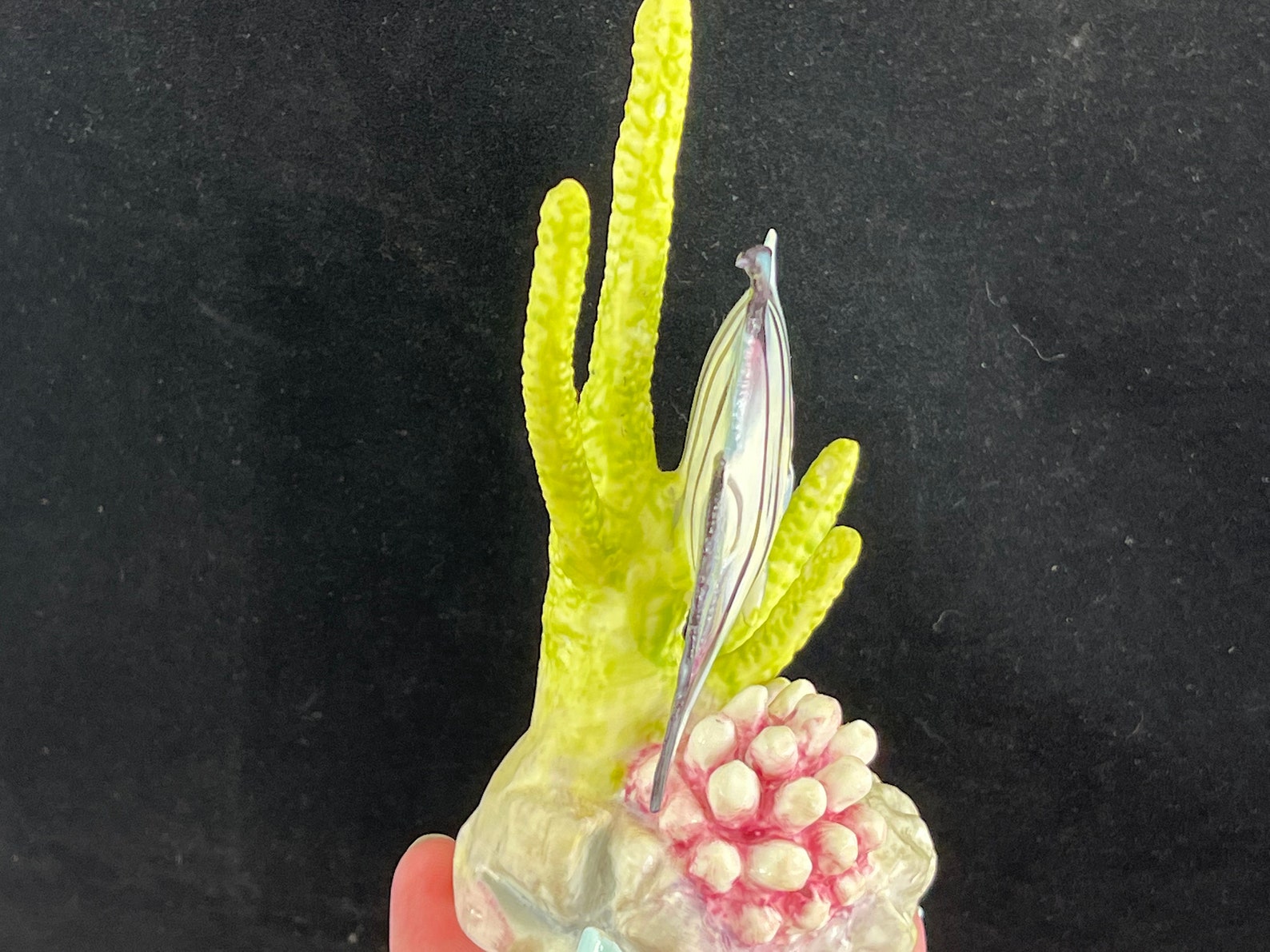 Royal Worcester Fish Figurine - Spade Fish With Coral 3579, R. Van ...