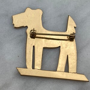French Art Deco Ric Dog Brooch Pol Rab Costume Jewelry - Etsy