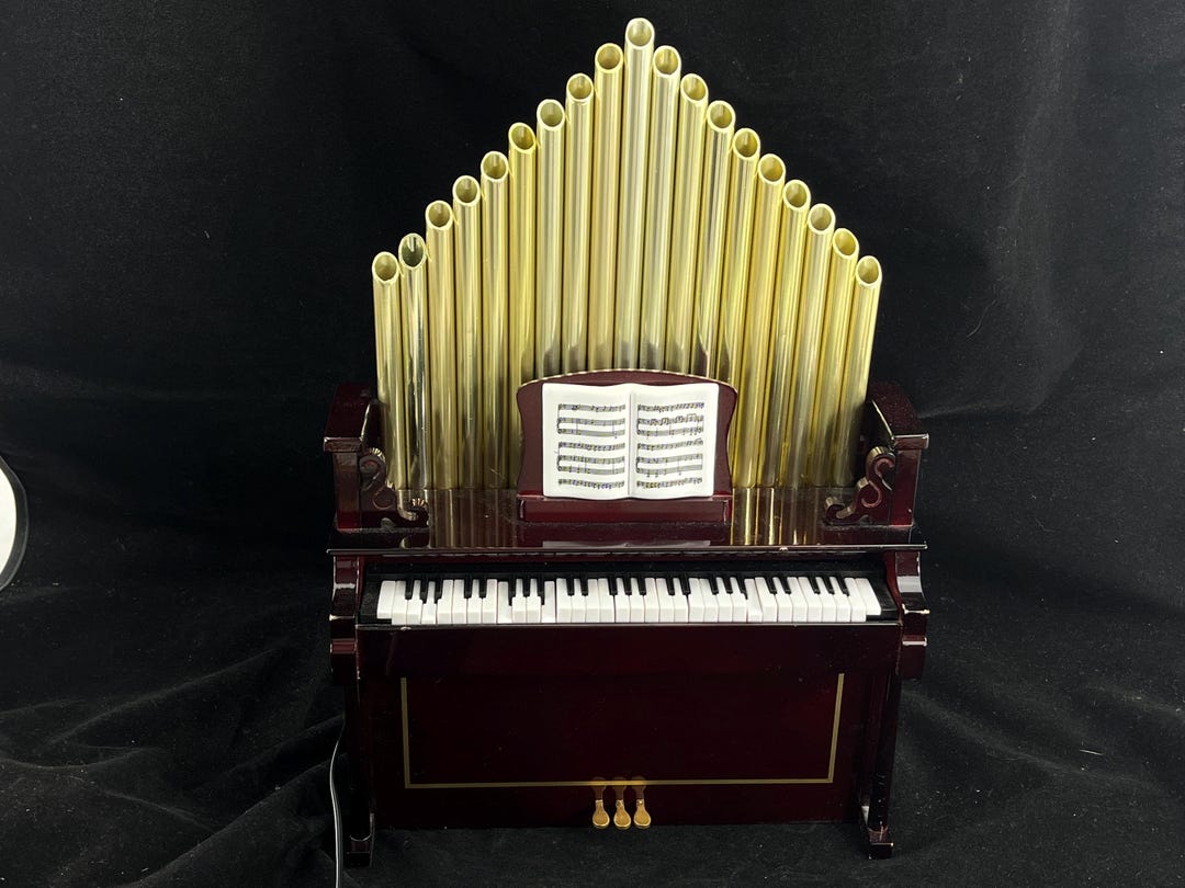 Vintage Mr Christmas Gold Label Musical Organ - Animated Christmas ...