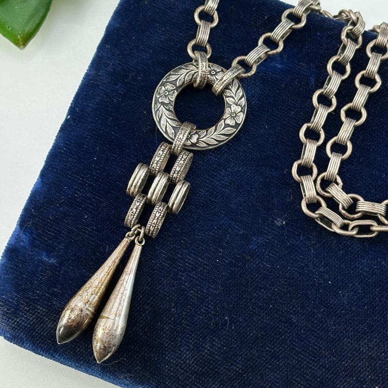 Lavalier Necklace - Etsy