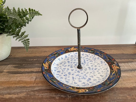 1930s Candy Dish Tray With Handle Winton Ware Phoenix - Etsy