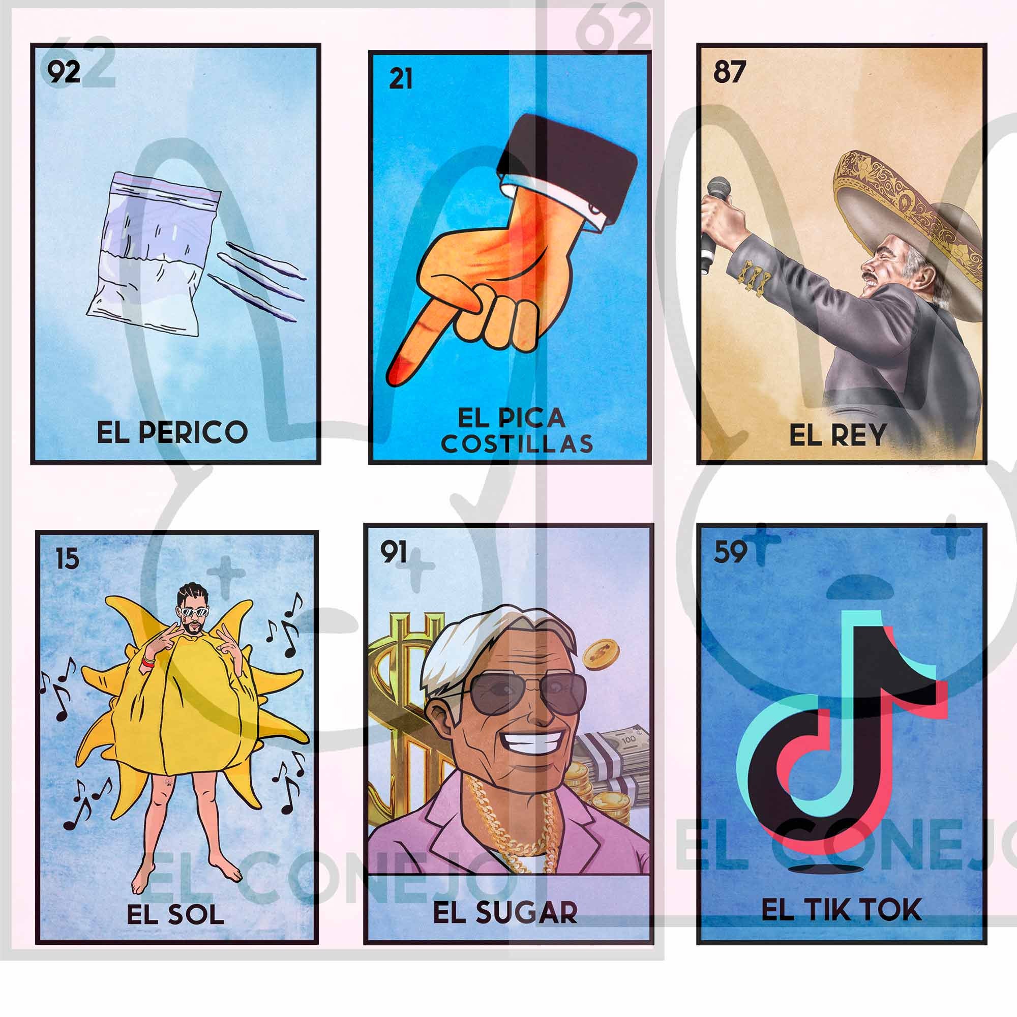 La nueva Loteria mexicana Divertida Graciosa Adultos Parodias Descarga ...