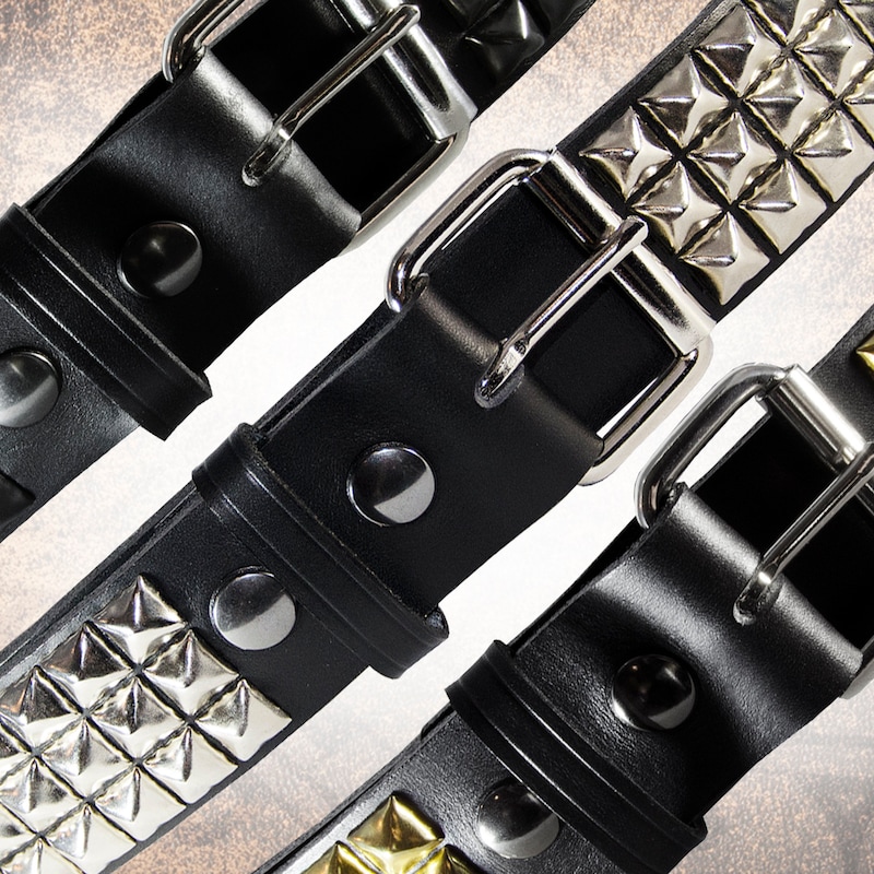 Studded Belt - Etsy