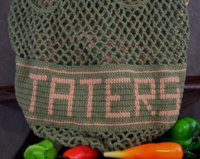 Crochet Potato Keeper Bag/ Ready to Ship - Etsy