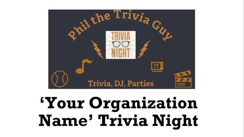 Trivia Night Package - 100 Questions With Complete Powerpoint Deck ...