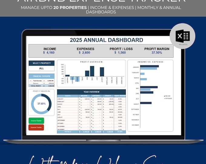 Airbnb Profit Calculator Excel
