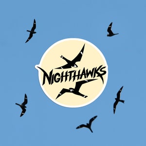 NIGHTHAWKS Vinyl Sticker - Etsy