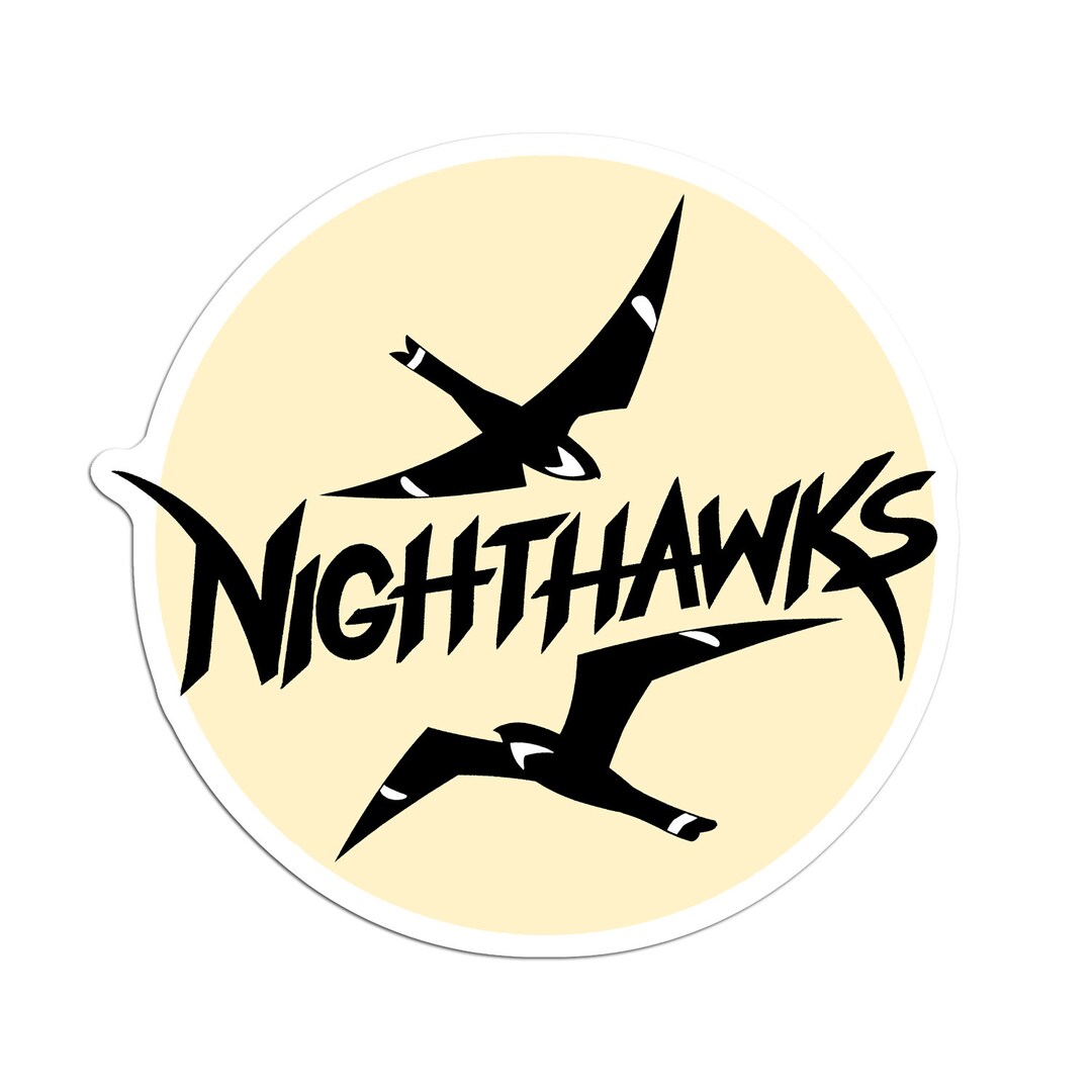 NIGHTHAWKS Vinyl Sticker - Etsy