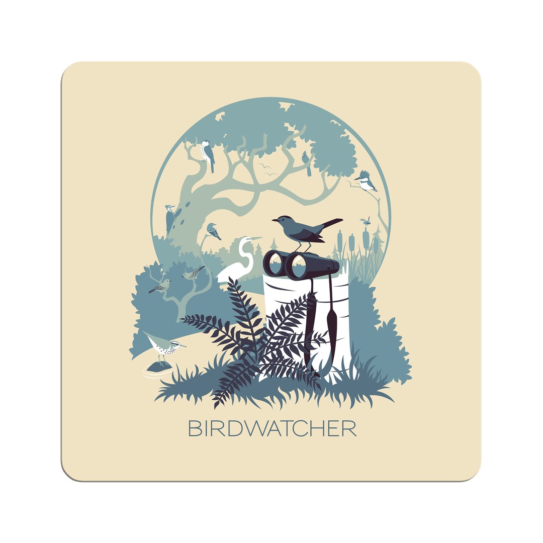 BIRDWATCHER Vinyl Sticker - Etsy