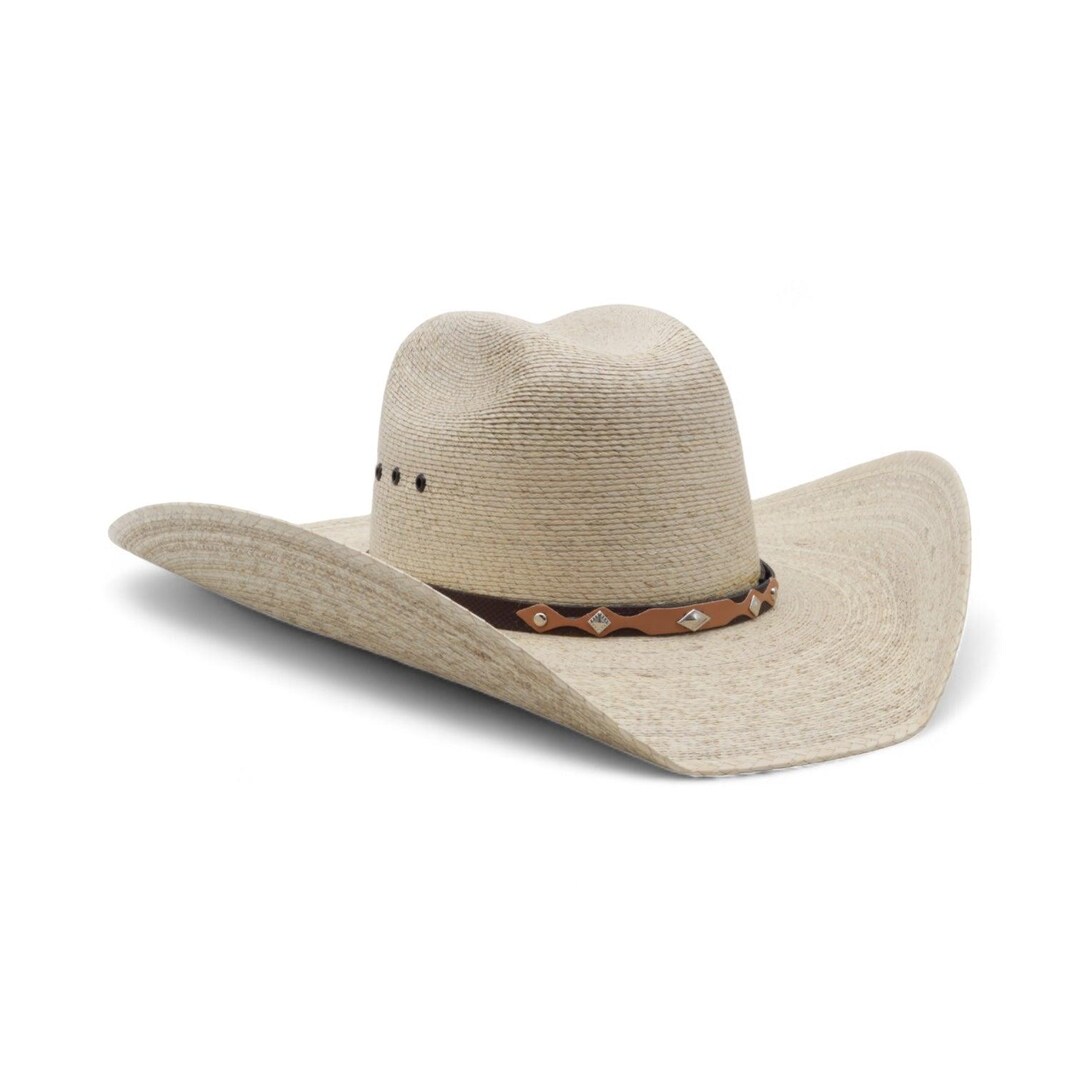 Americana Palm Leaf Cowboy Hat - Etsy
