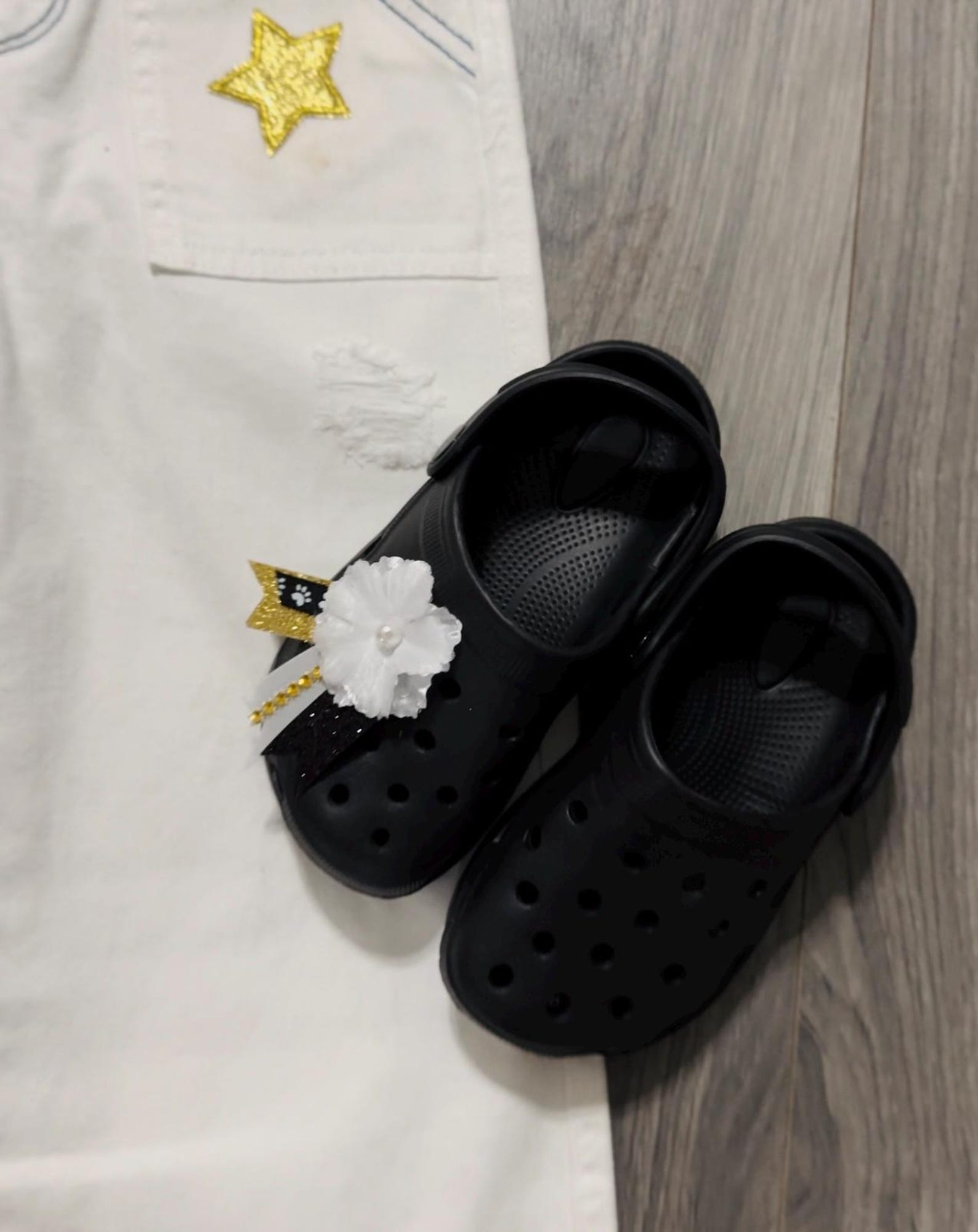 Custom Order Mini Croc Mum Charms! Shoe Mum; Homecoming Mum Shoe Mum ...