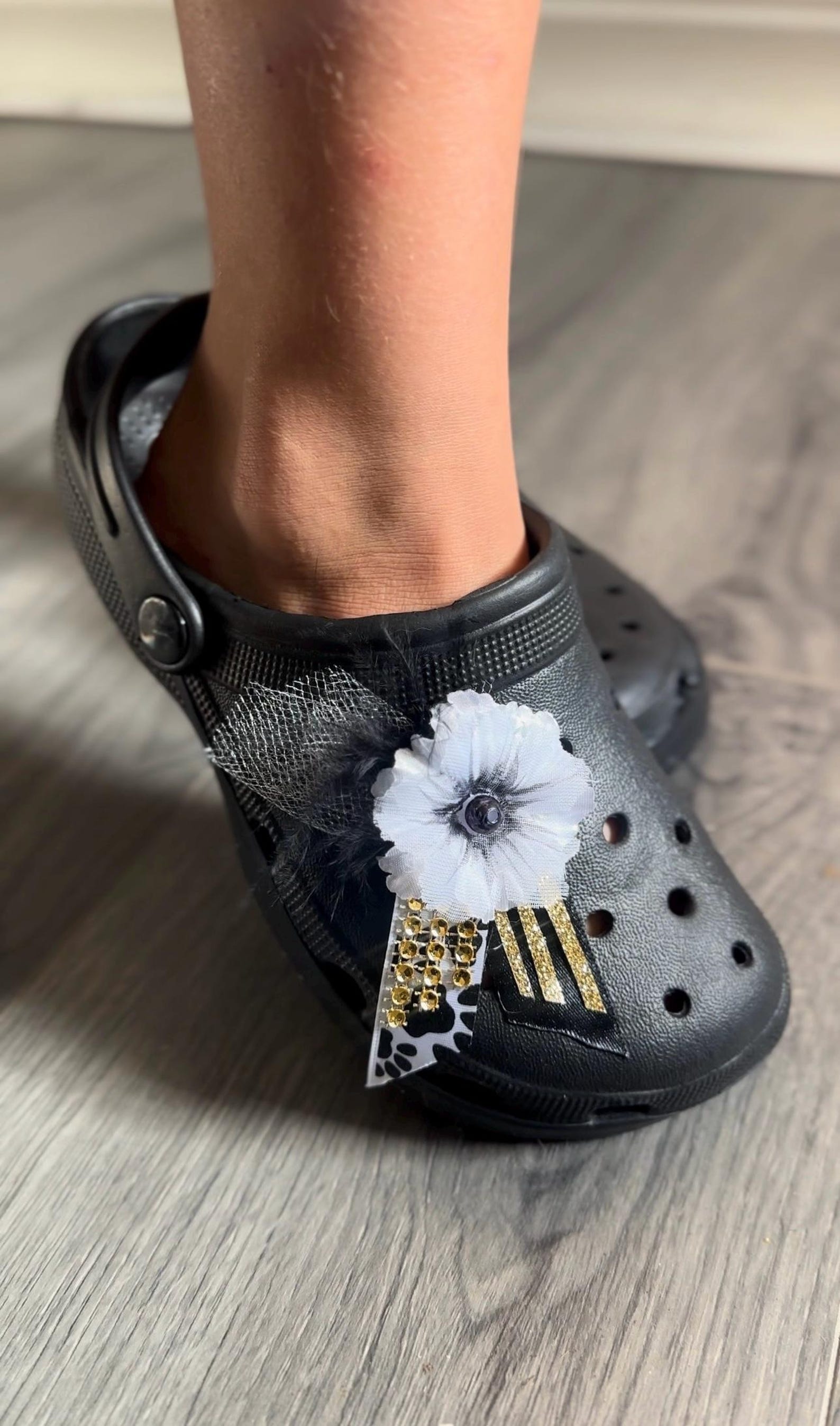 Custom Order Mini Croc Mum Charms! Shoe Mum; Homecoming Mum Shoe Mum ...