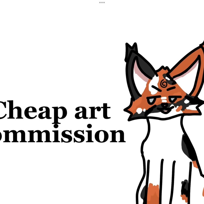 Furry Art Commission - Etsy