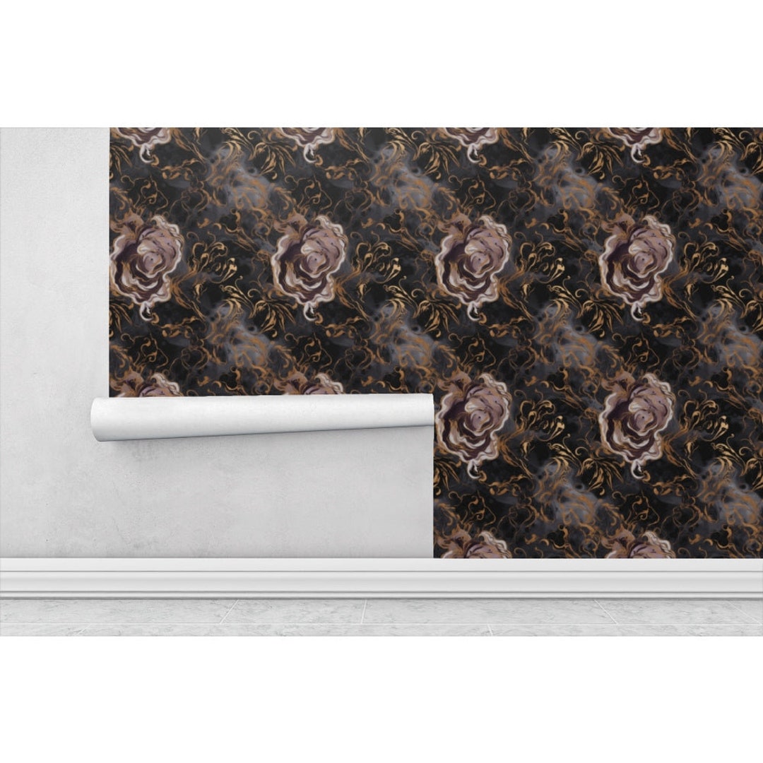 Gothic Vortex Pattern 2 Wallpaper - Etsy