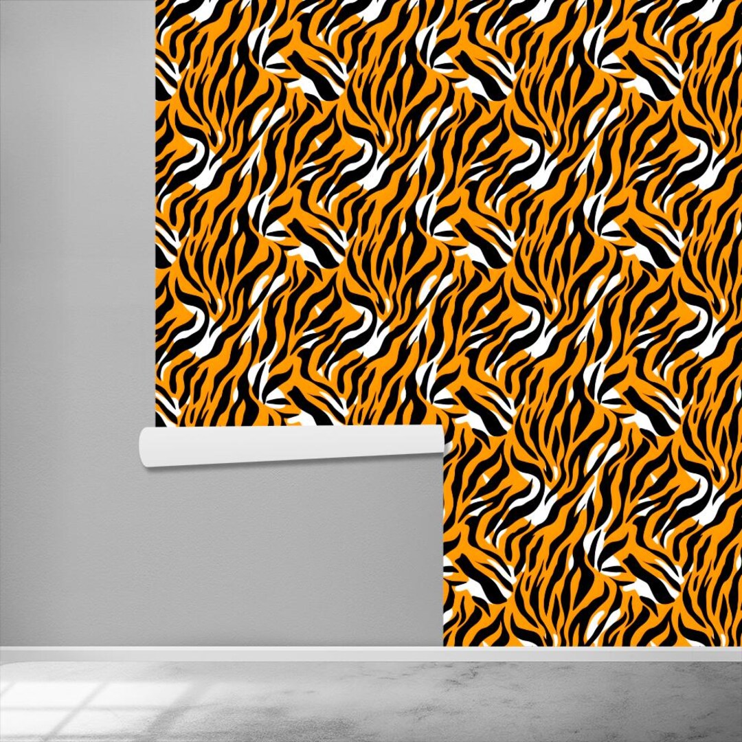 Jungle Animal Skins Pattern 2 Wallpaper - Etsy