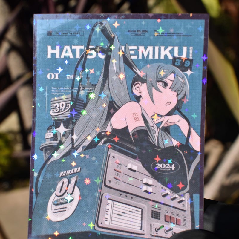 Hatsune Miku American Flag - Etsy