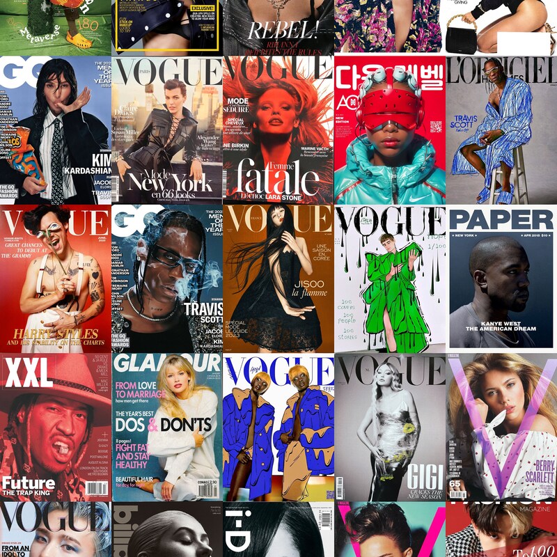 Vogue Cover Poster - Etsy