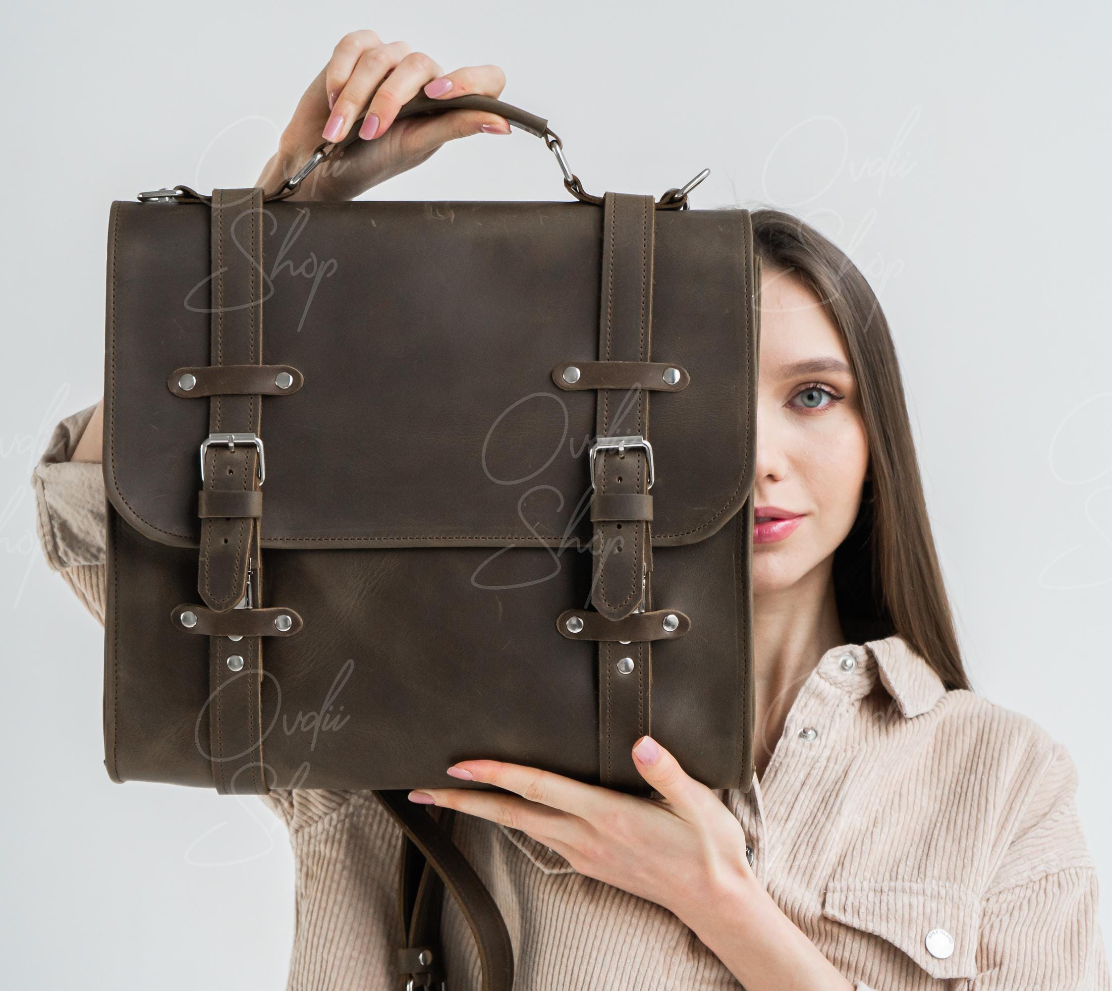 Custom Briefcase, Leather Briefcase for Women,engraved Laptop Bag ...