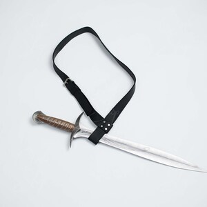 Leather Sword Baldric, Sword Scabbard, Leather Pirate Baldric, Harness ...