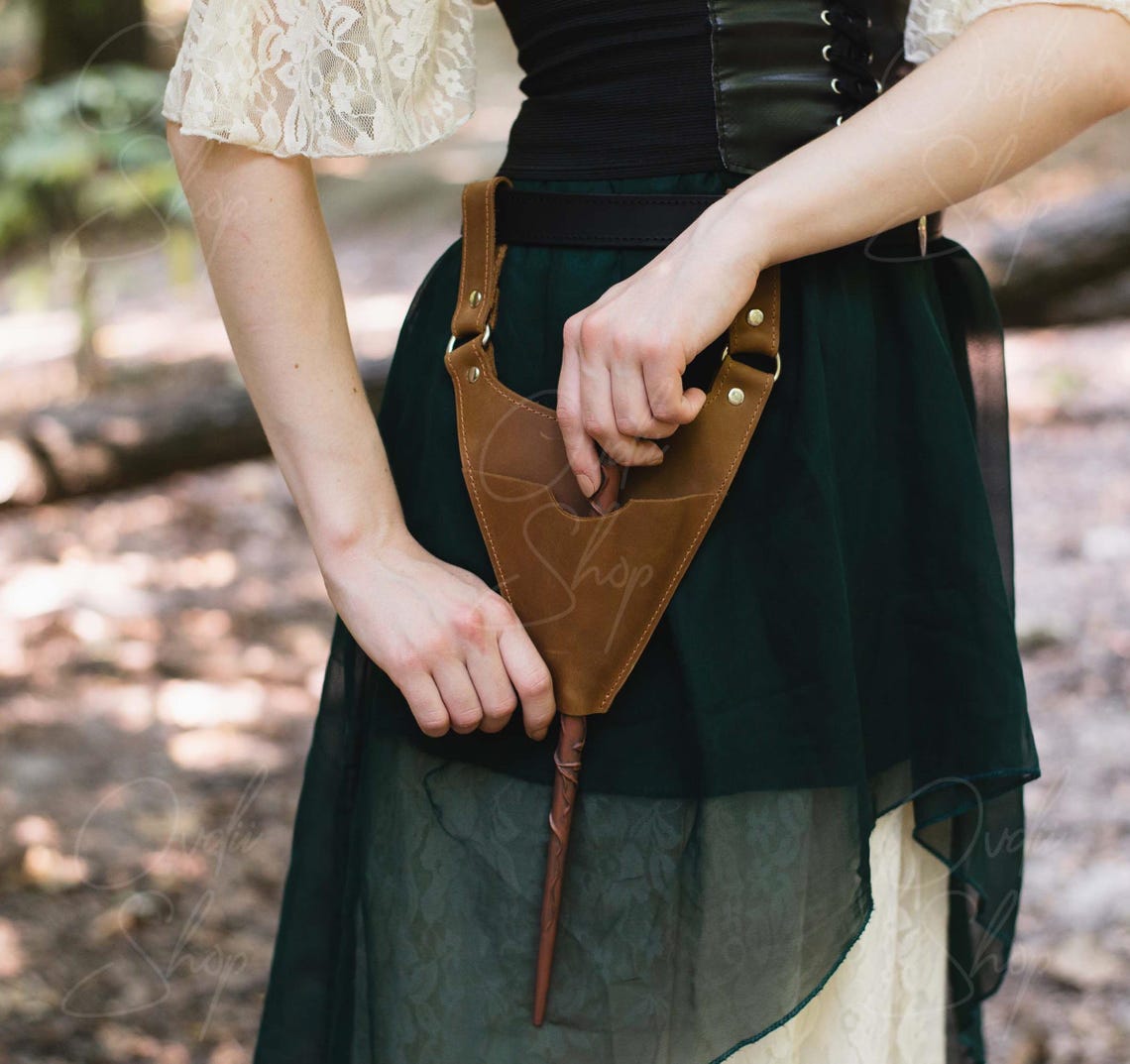 Wand Holsters, Magic Wand Holder, Wand Belt, Wizard Wand Holder, Wand ...