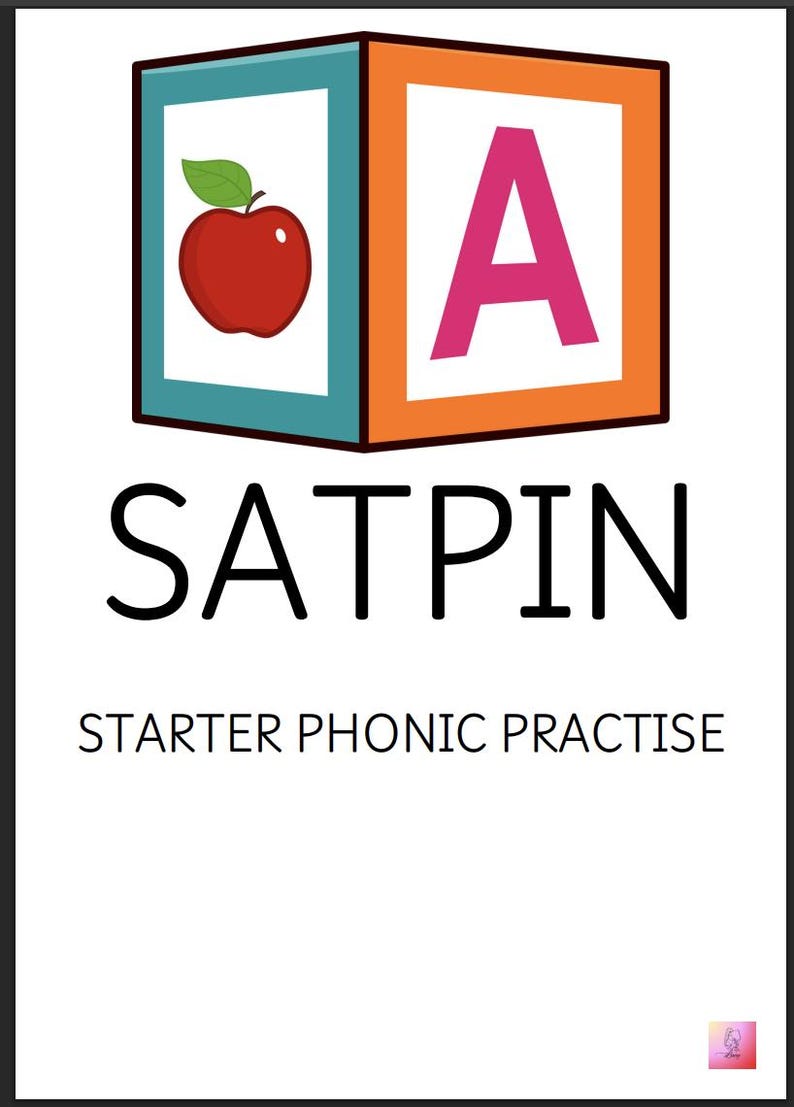 Phonics SATPIN Activities Booklet - Etsy