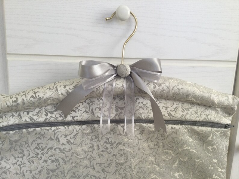Elegant Silver Closet Hanger Safe for Travel, Home or Bride to Be - Etsy