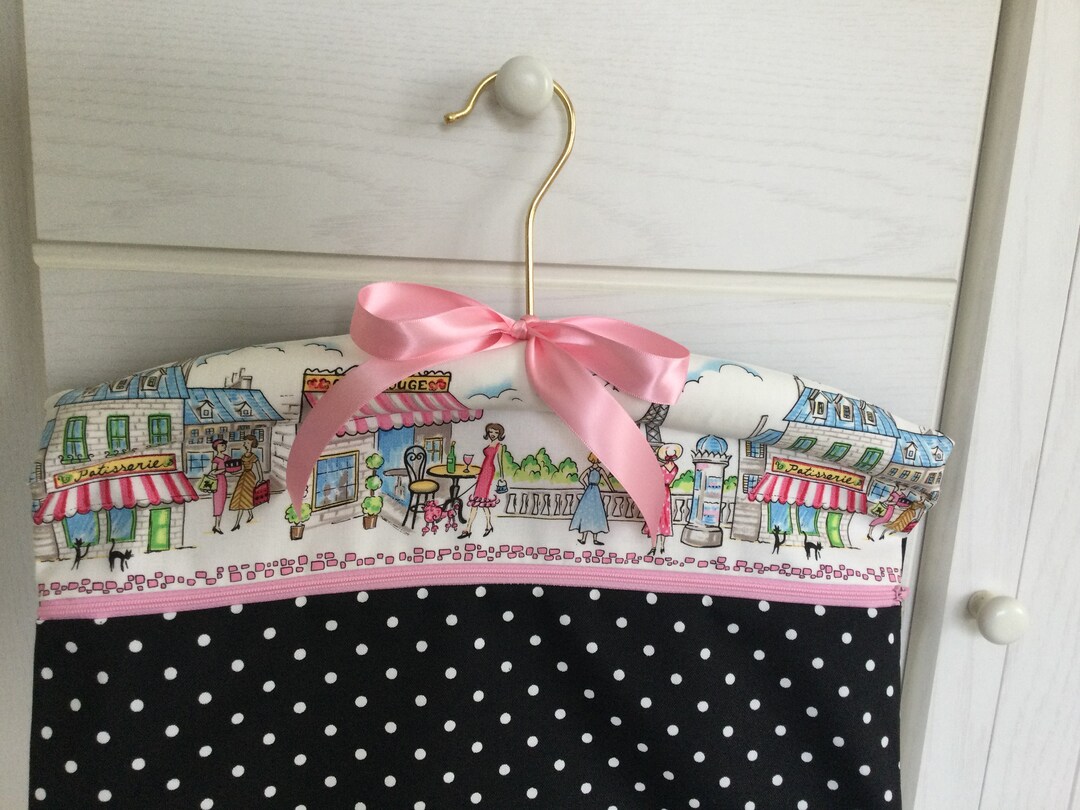 Paris Padded Hanger Travel Hanger Safe to Hold All Treasured - Etsy