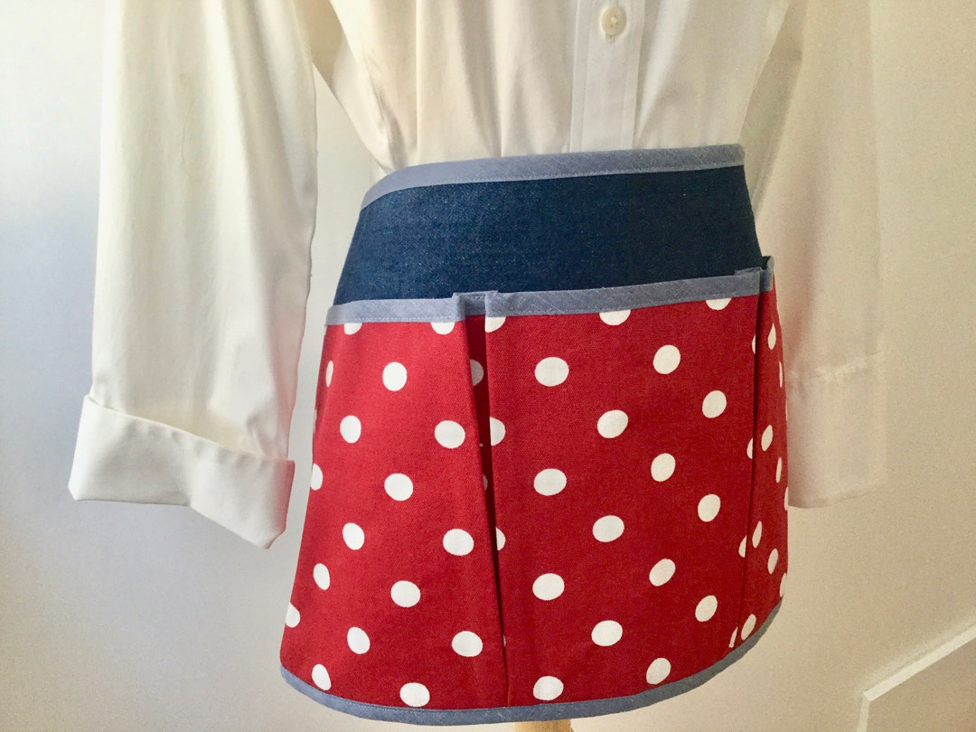 Retro Red Poka Dot Garden, Craft, Vendor, Teacher, Utility and Cooking ...