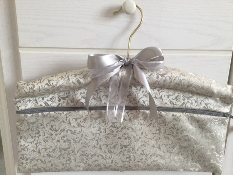 Elegant Silver Closet Hanger Safe for Travel, Home or Bride to Be - Etsy
