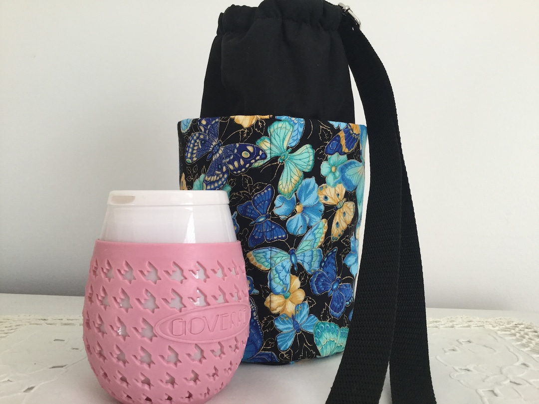 Butterfly Brumate or Goverre Large Insulated Wine Tumbler Tote Bag ...