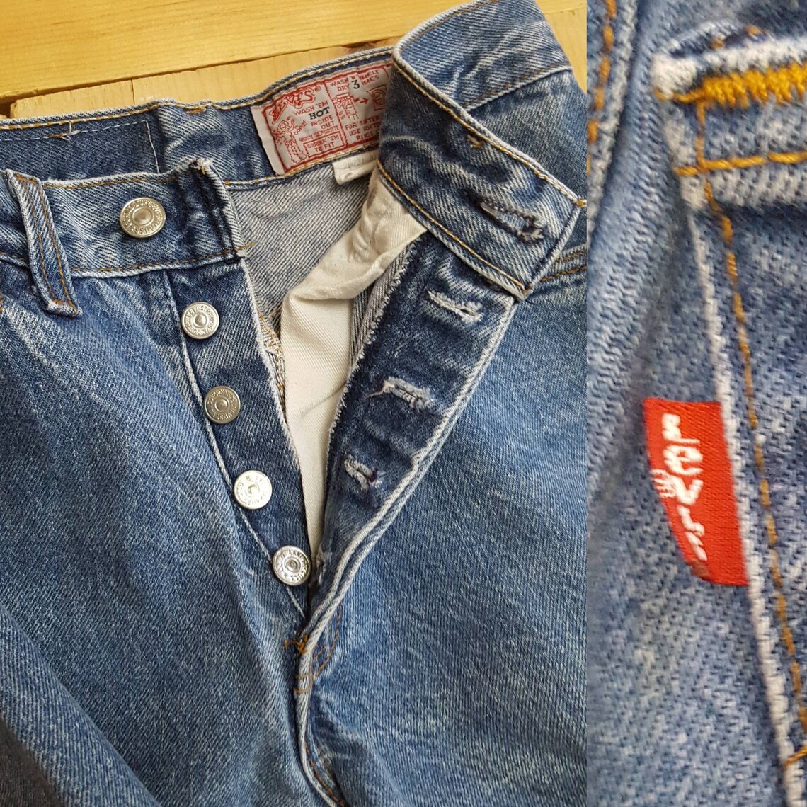 Vintage Levi's Cut Offs // Vtg 80s Levis 501 for Junior - Etsy