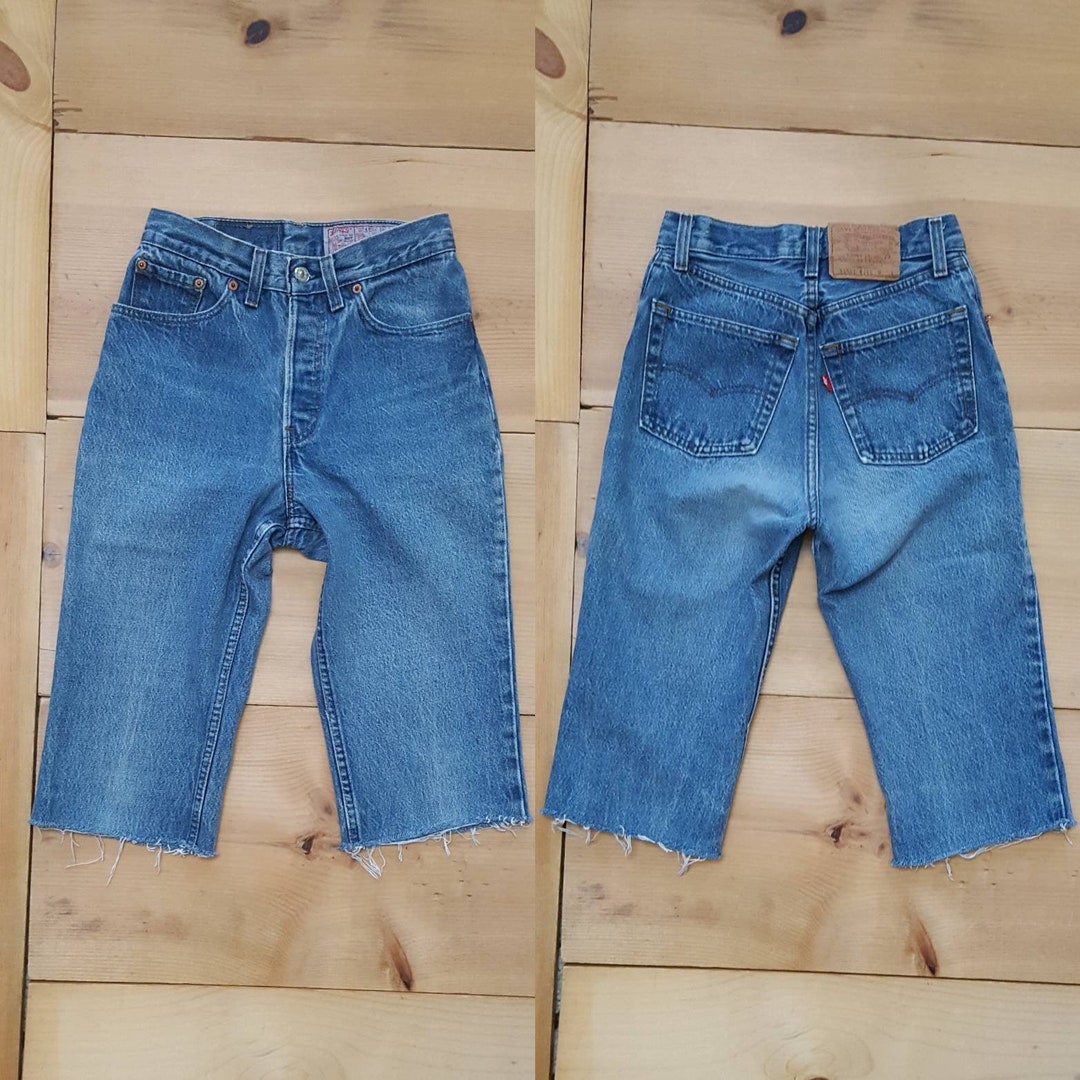 Vintage Levi's Cut Offs // Vtg 80s Levis 501 for Junior Women ...