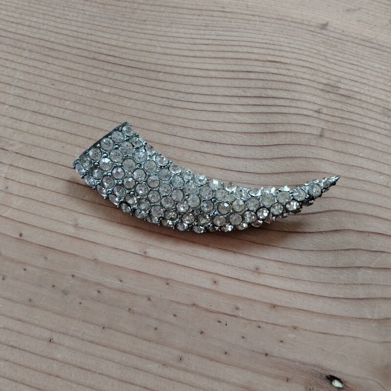 Horn Brooch - Etsy
