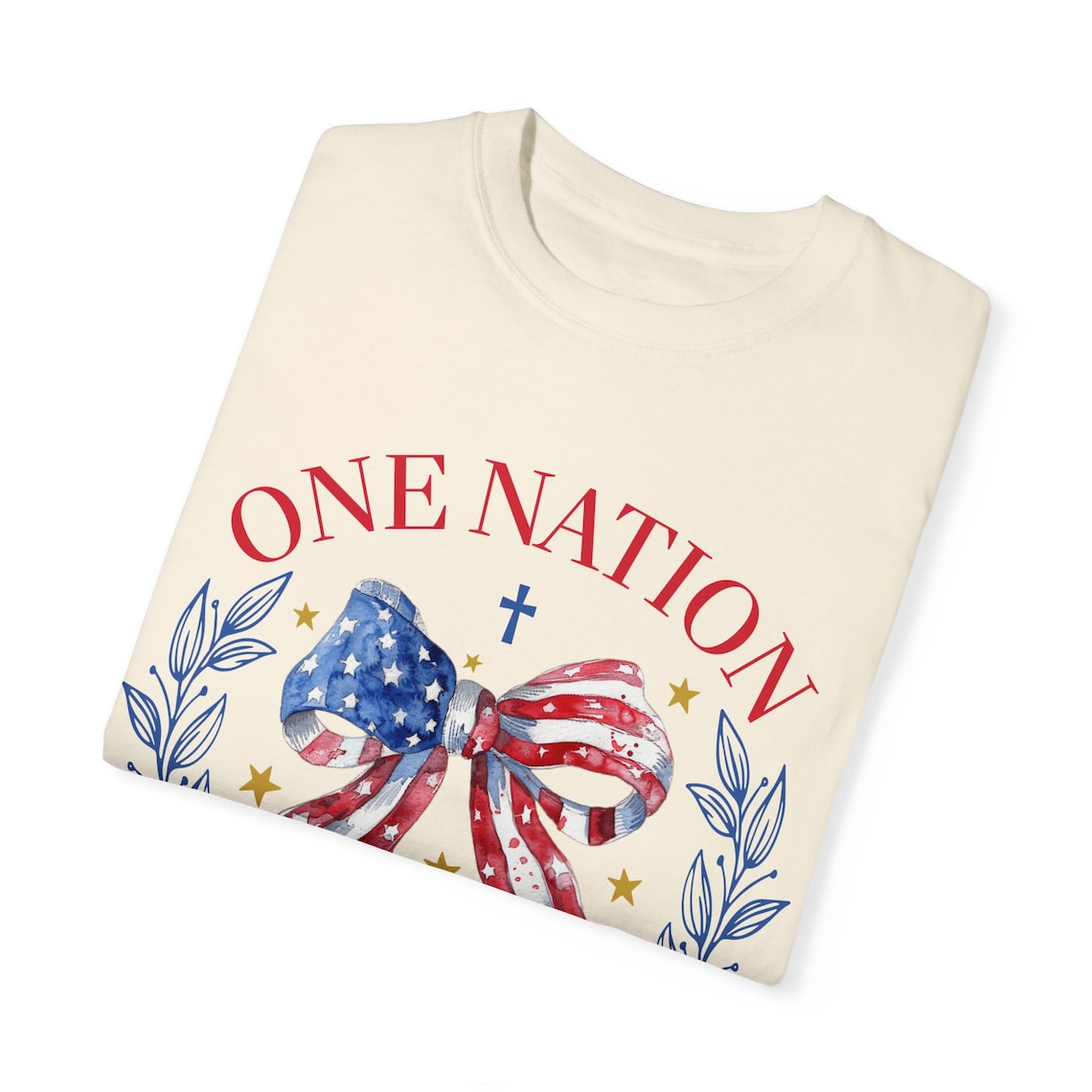 One Nation Under God T-shirt, Patriotic Tees, Trump Flag Shirt ...