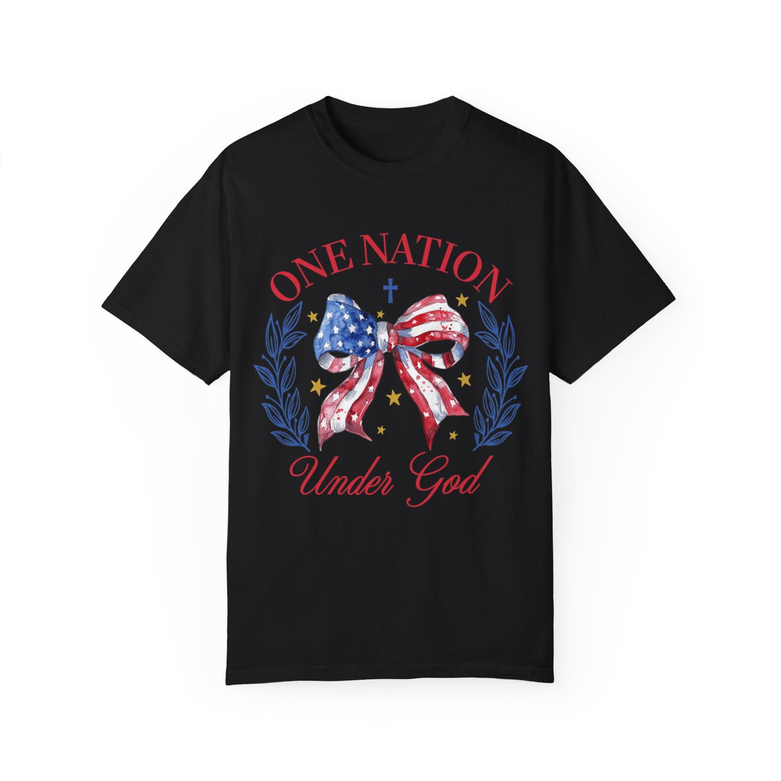 One Nation Under God T-shirt, Patriotic Tees, Trump Flag Shirt ...