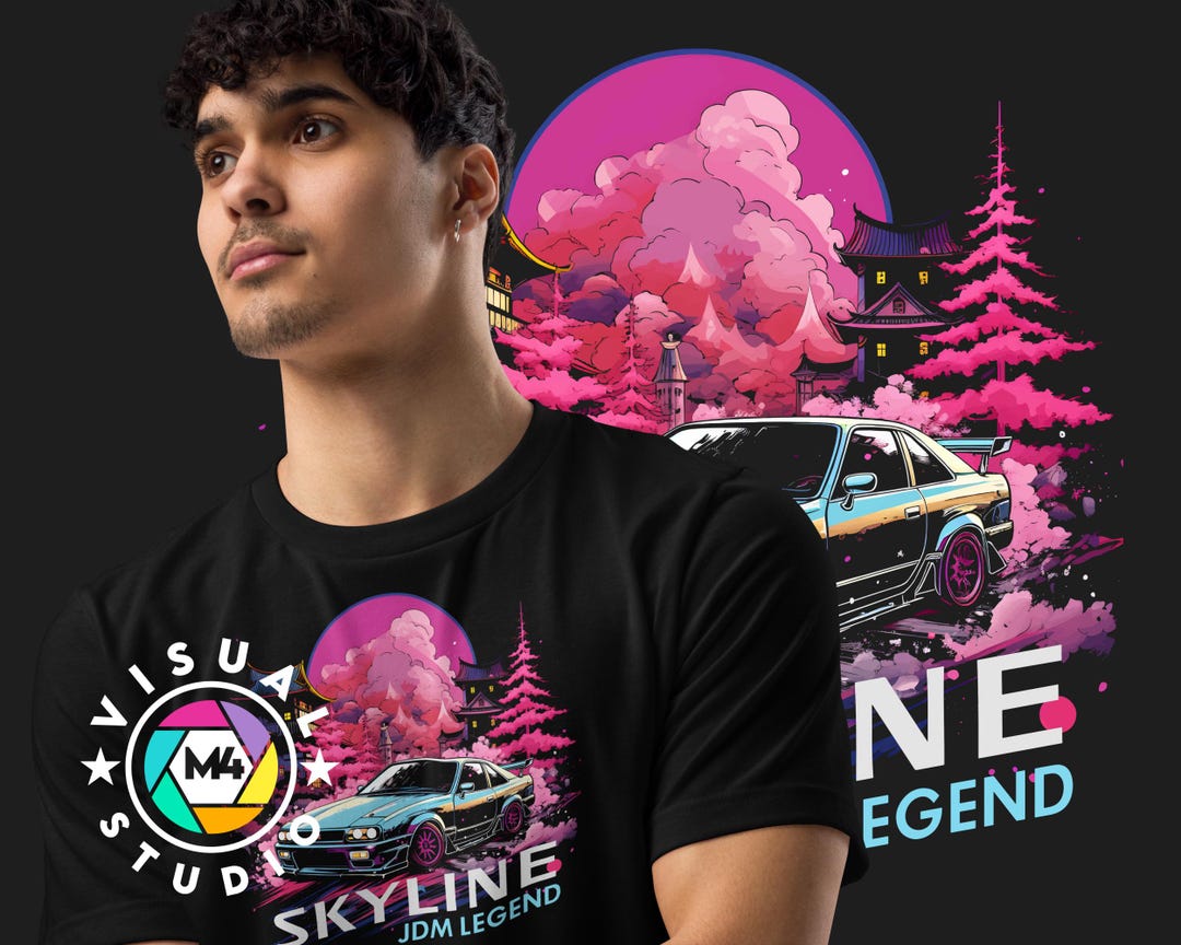 JDM Legend Nissan Skyline Unisex Staple Eco T-shirt - Etsy