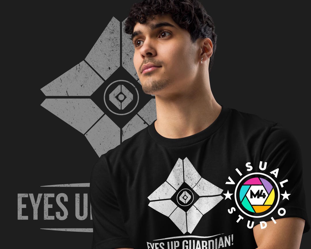 Eyes up Guardian Destiny Unisex Staple Eco T-shirt - Etsy