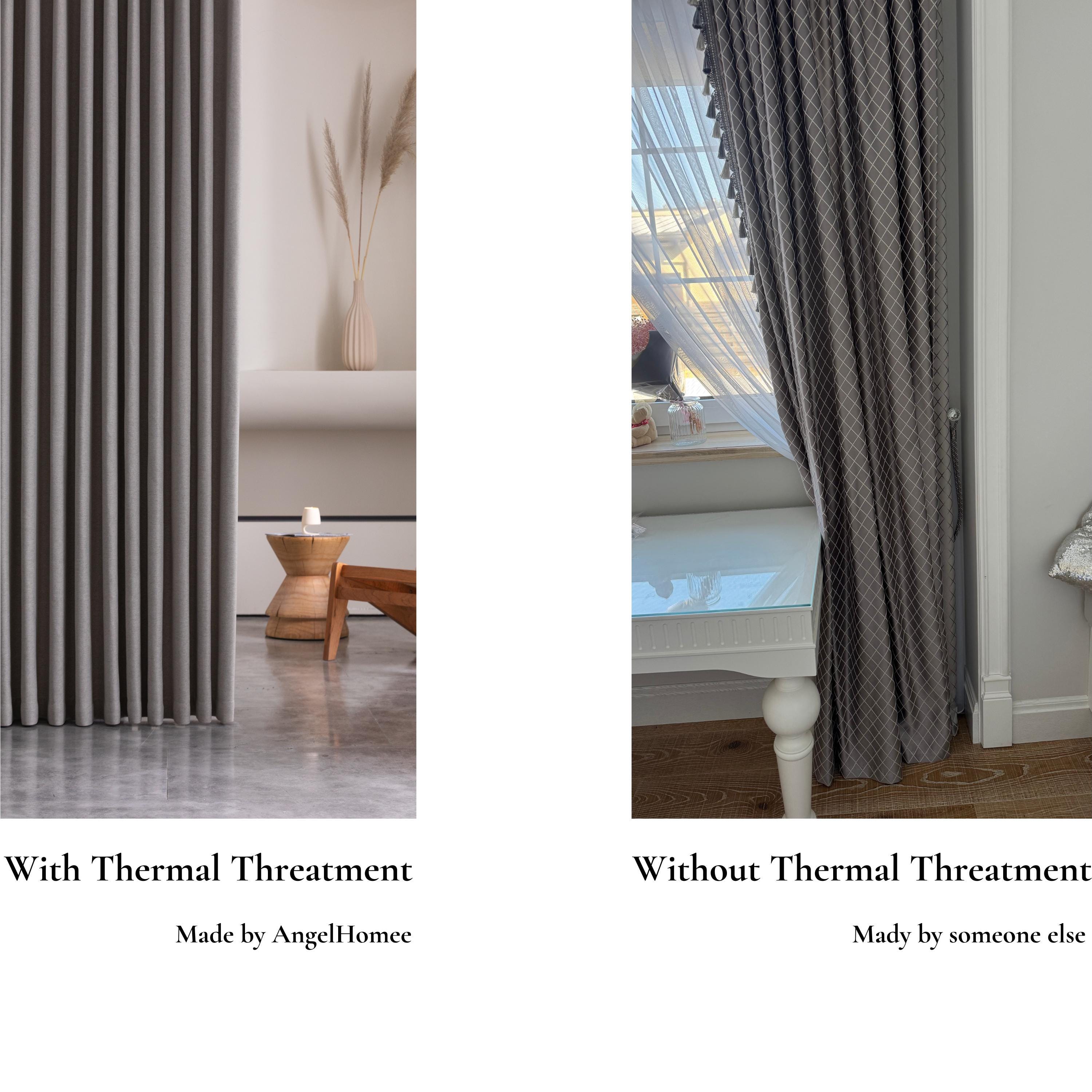 Blackout Velvet Curtains: Custom Wave Fold & Triple Pleat - Etsy