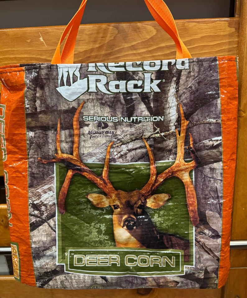 Lined Feed Bag / Tote. Perfect for Groceries or Any Misc. Daily ...