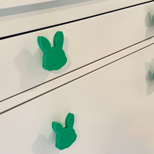 Bunny Drawer Knobs - Etsy