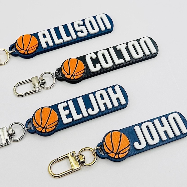 Basketball Keychain - Etsy