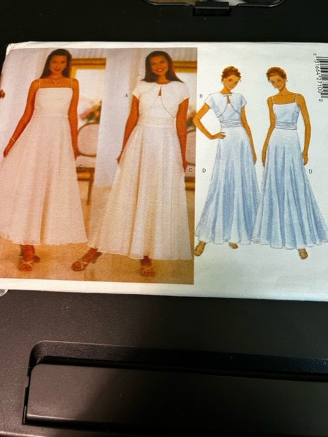 UNCUT Butterick 5421 Vintage Designer Misses Wedding Mother of the ...